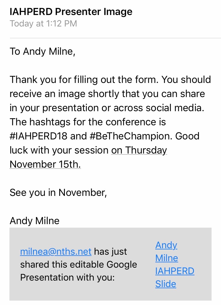 Branding Your Conference – #slowchathealth