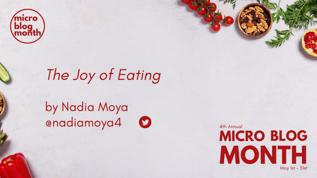 The Joy of Eating – #slowchathealth