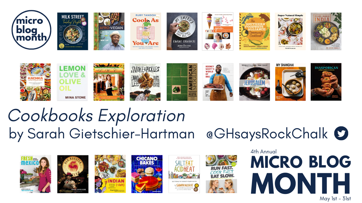 Cookbooks Exploration – #slowchathealth