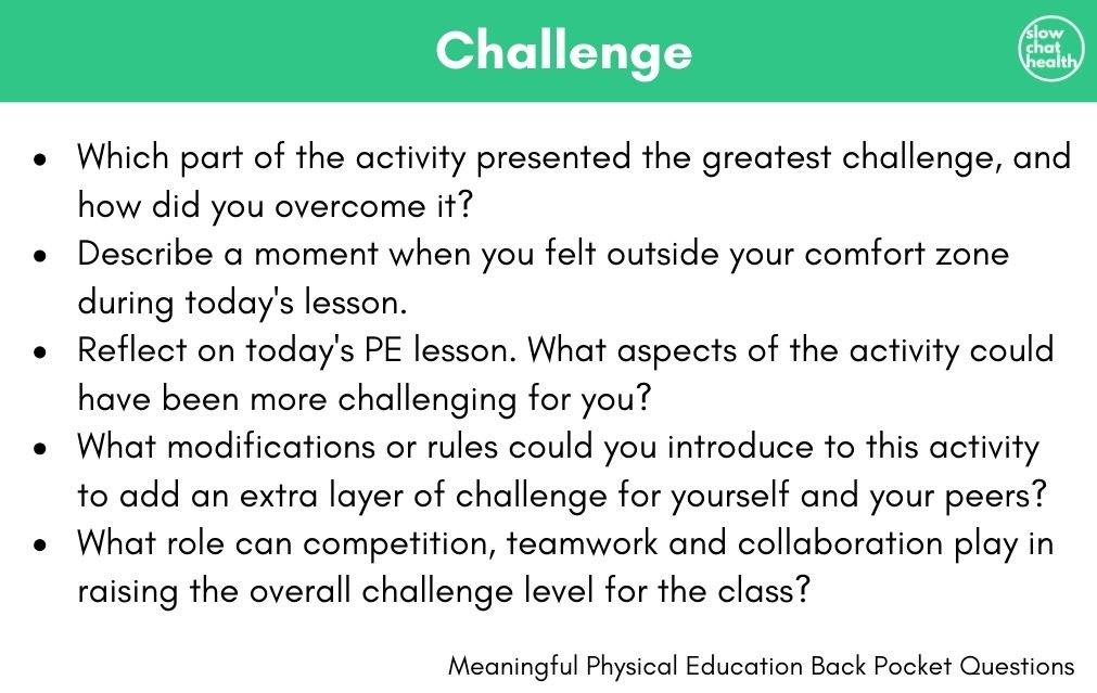 Back Pocket Questions: Your Secret Weapon for a More Meaningful PE ...