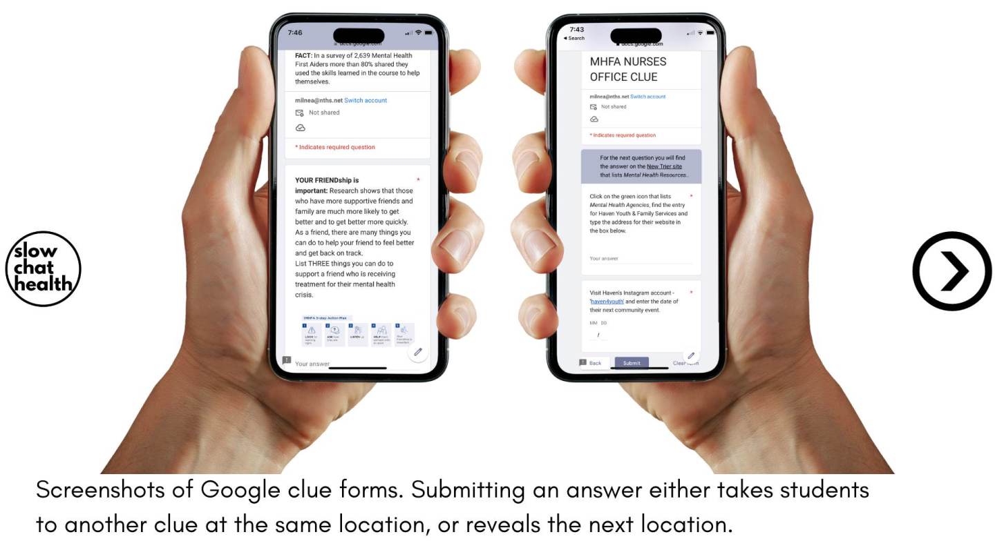 Creating a Scavenger Hunt with Google Forms and QR Codes – #slowchathealth